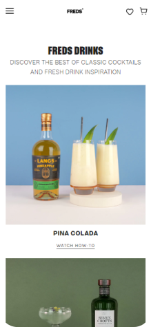 FREDS Drinks | NB Communication